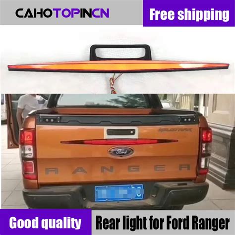포드 레인저 2012 2019 용 리어 범퍼 트렁크 미등 자동차 액세서리 Led 리어 안개 램프 브레이크 라이트 다이나믹 턴 시그널자동차 라이트 어셈블리