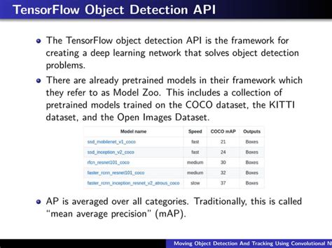 Moving Object Detection And Tracking Using Cnn Pdf Artificial