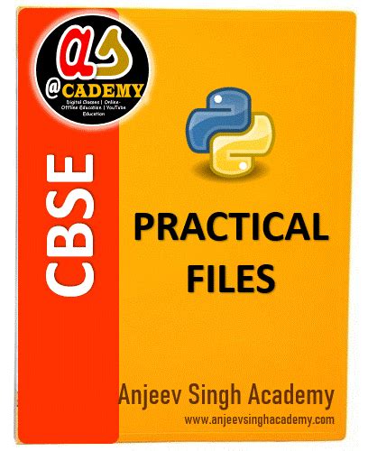 class 11 and 12 cs ip practical files anjeevsinghacademy