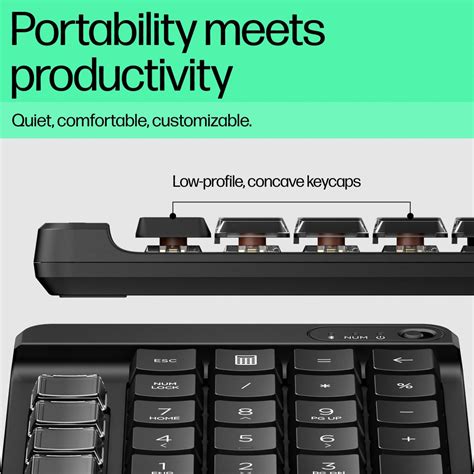 HP Programmable Wireless Keypad 435 Qwerty Int L 7N7C3AA ABB