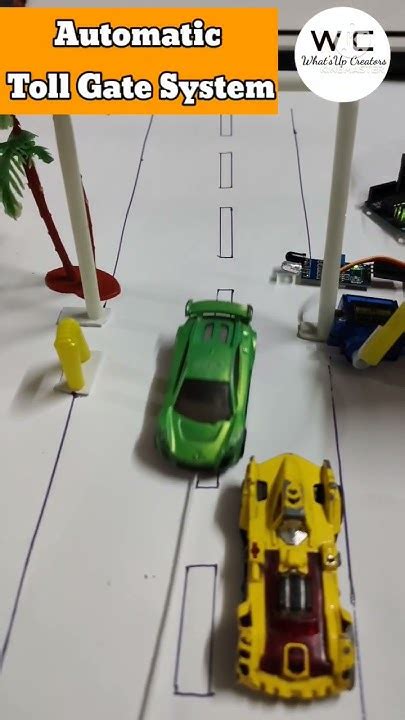 Automatic Toll Gate System Arduino Uno Shorts Arduinoproject Arduino Youtube Iot