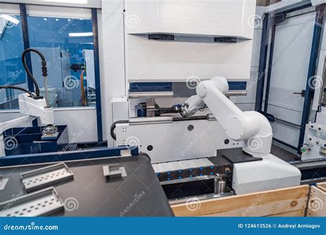 Robotic Arm Modern Industrial Technology Automated Production C Stock