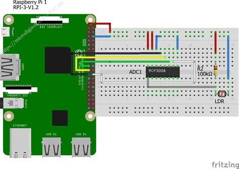 microdigisoft services on linkedin raspberry pi with adc mcp3008