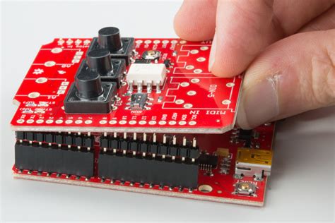 Midi Shield Hookup Guide