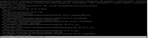 Not Able To Get The Prediction For Test Csv Issue 23 Uf Hobi