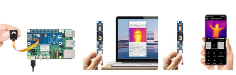 Waveshare Thermal Imaging Camera Module Raspberry Pi HAT Or USB C Model X Resolution