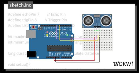 Ultrasonicp1 Wokwi Esp32 Stm32 Arduino Simulator