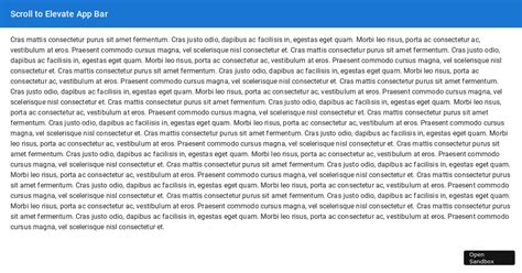 Mui Scroll Trigger Elevateappbar Demo Codesandbox