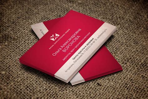 Визитные карточки Типография 8 пунктов