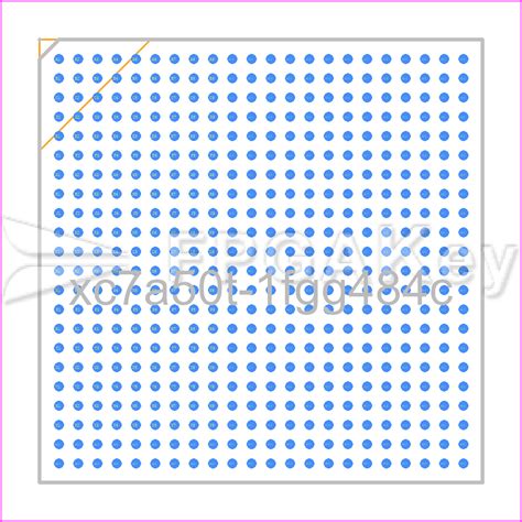 Xc7a50t 1fgg484c Of Xilinx Artix 7 Fpga Fpgakey