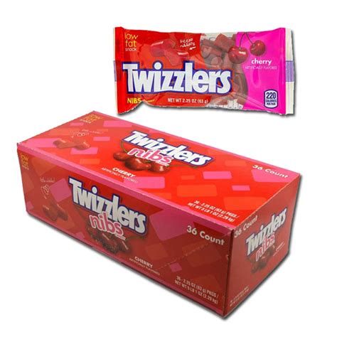 Twizzlers Cherry Nibs 2 25oz 36ct I Got Your Candy