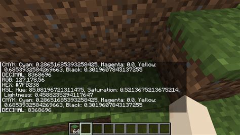 Color Picker Minecraft Mod