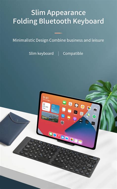 Wiwu Mini Fold Wireless Keyboard FMK 01 OTC LK