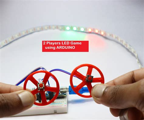how to make an interactive 2 player led strip game using arduino 6