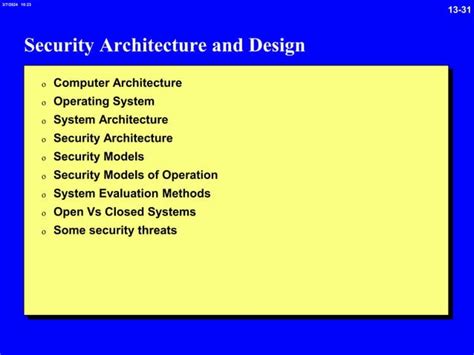 Information Security Lecture Slides Ppt