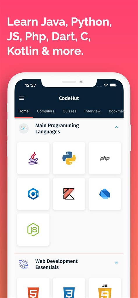 Learn Coding Offline Codehut Apk For Android Download