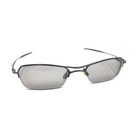 Oakley Accessories Oakley Hollowpoint 2 Polished Brown Metal Half Rim Eyeglasses Frames 509