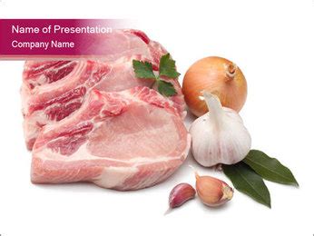 Benefits Of Consuming Raw Meat For Health And Nutrition PowerPoint Template Backgrounds