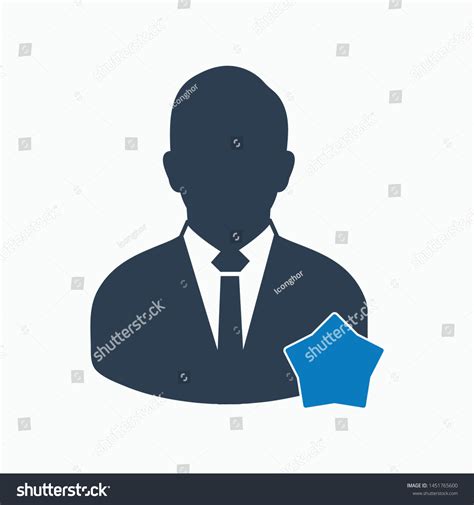 Valued Customer Icon Flat Style Vector Stock Vector Royalty Free