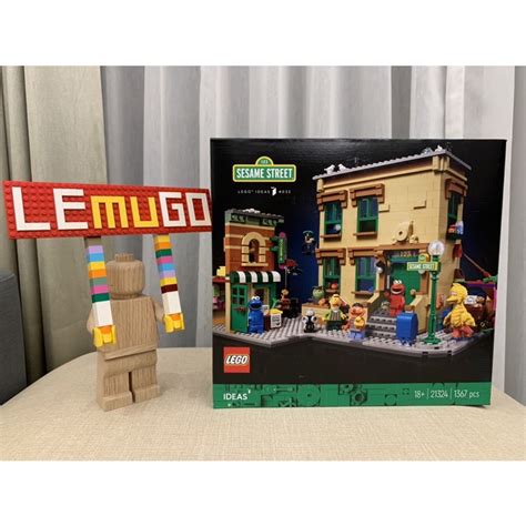 樂高 LEGO 21324 芝麻街123號 已絕版 Sesame Street idea077 面交優先請先聊聊 蝦皮購物