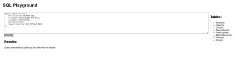 Sql Create Table Sql Tutorial