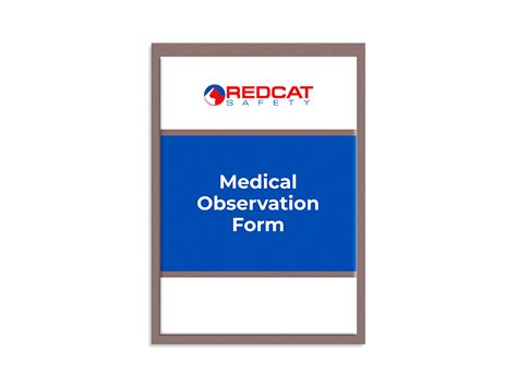 Medical Observation Form Redcat Safety