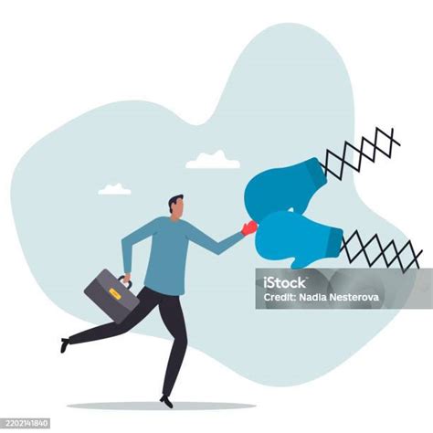 많은 경쟁자 어려움 및 문제 갈등을 극복하기 위한 힘 또는 힘을 다루는 비즈니스 도전 Business Conceptflat 특성 경쟁에 대한 스톡 벡터 아트 및 기타 이미지