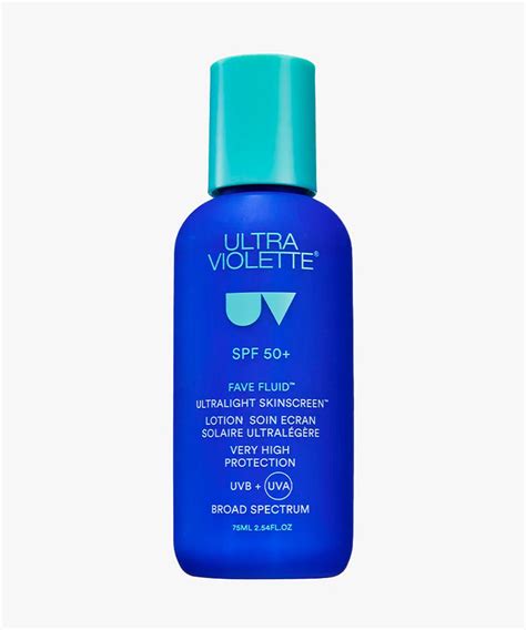 Ultra Violette + Fave Fluid SPF 50+ Ultralight Fragrance Free Skinscreen™