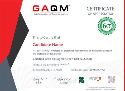 Global Association For Quality Management GAQM Educating Empowering And Certifying