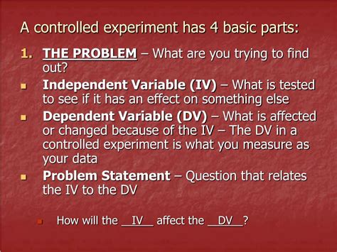 PPT NOTE SHEET Designing Controlled Experiments PowerPoint Presentation ID