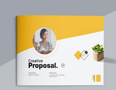 Proposal Word Template Projects Photos Videos Logos Illustrations And Branding Behance