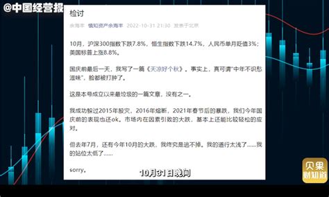 业绩惨淡，百亿私募掌舵人公开道歉！投资者能买账吗？ 知乎