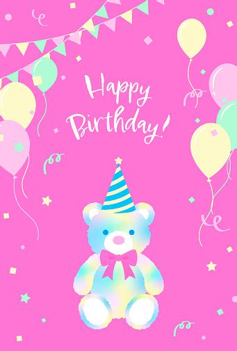 배너 카드 전단지 소셜 미디어 배경 화면 등을위한 무지개 테디 베어와 축제 벡터 배경 0명에 대한 스톡 벡터 아트 및 기타 이미지 0명 1990 1999 년 공휴일