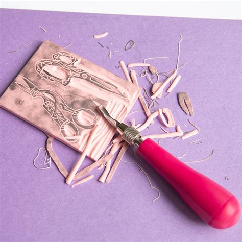 How To Make A Block Print Stamp Block Printing Basics Page 2 Of 2 Elizabeth Made This