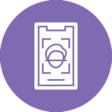Vector Design Mobile Face Scan Icon Style 22633962 Vector Art At Vecteezy