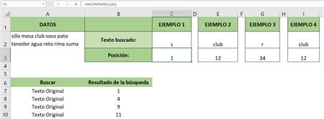 ¿para Qué Sirve La Función Encontrar En Excel Fórmulas En Excel Excel Intermedio