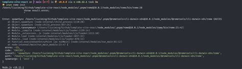 🐛 Rome With Pnpm Workspace Fails · Issue 3621 · Rometools · Github
