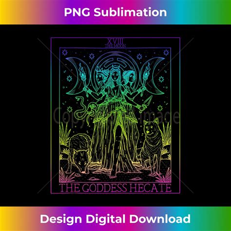 The Goddess Hecate Tarot Card Triple Moon Witch Hekate Wheel Inspire