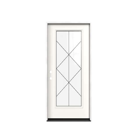 Masonite M Protect Tagus Glass 36 In X 80 In X Fiberglass Right Hand