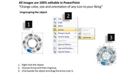 Stages Circular Process Flow Diagram Sample Business Plan PowerPoint Slides