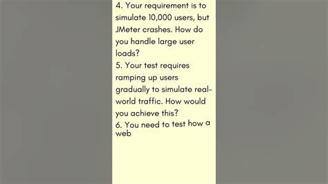 Apache Jmeter Scenario Based Interview Questions Jstestingacademy