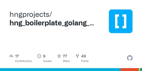github hngprojects hng boilerplace golang web