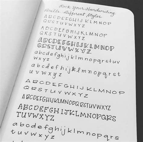 Types Of Handwriting Paper Free Printable Worksheet