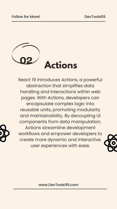 React 19 Unveiling Exciting New Features Devtools99 Reactjs React