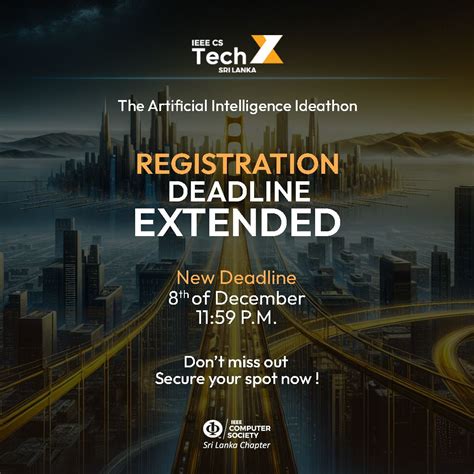 Ieee Computer Society Sri Lanka Chapter On Linkedin Techx Ieeecs