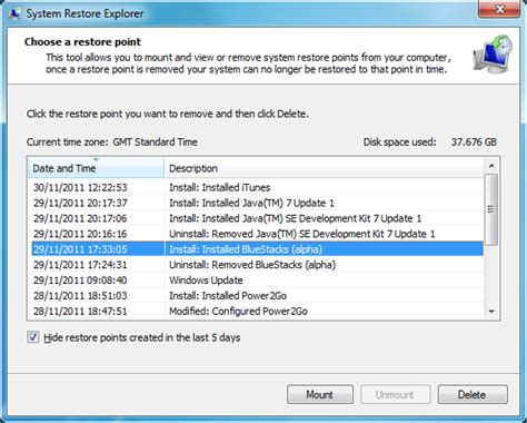 System Restore Explorer Beta Free Download Software Reviews Downloads News Free