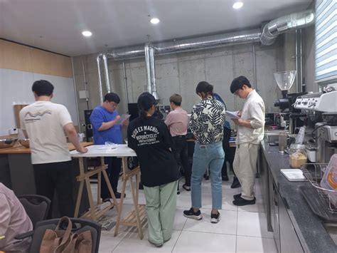 커피로스팅과정 블랙탑바리스타학원