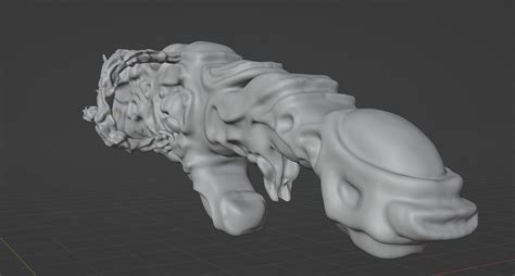 3d Model Scorn Inspired Gun 3d Model Art Design Support Developer
