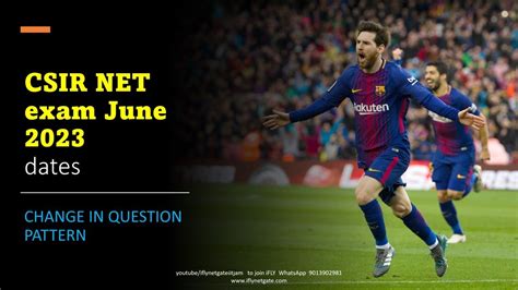 CSIR NET JUNE 2023 EXAM DATE CHANGED QUESTION PATTERN YouTube