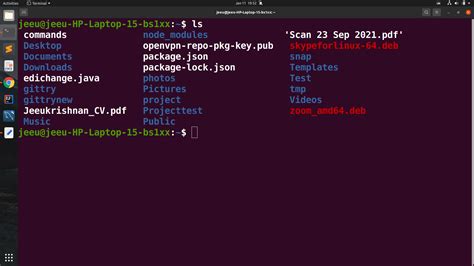 Ls Command In Linux